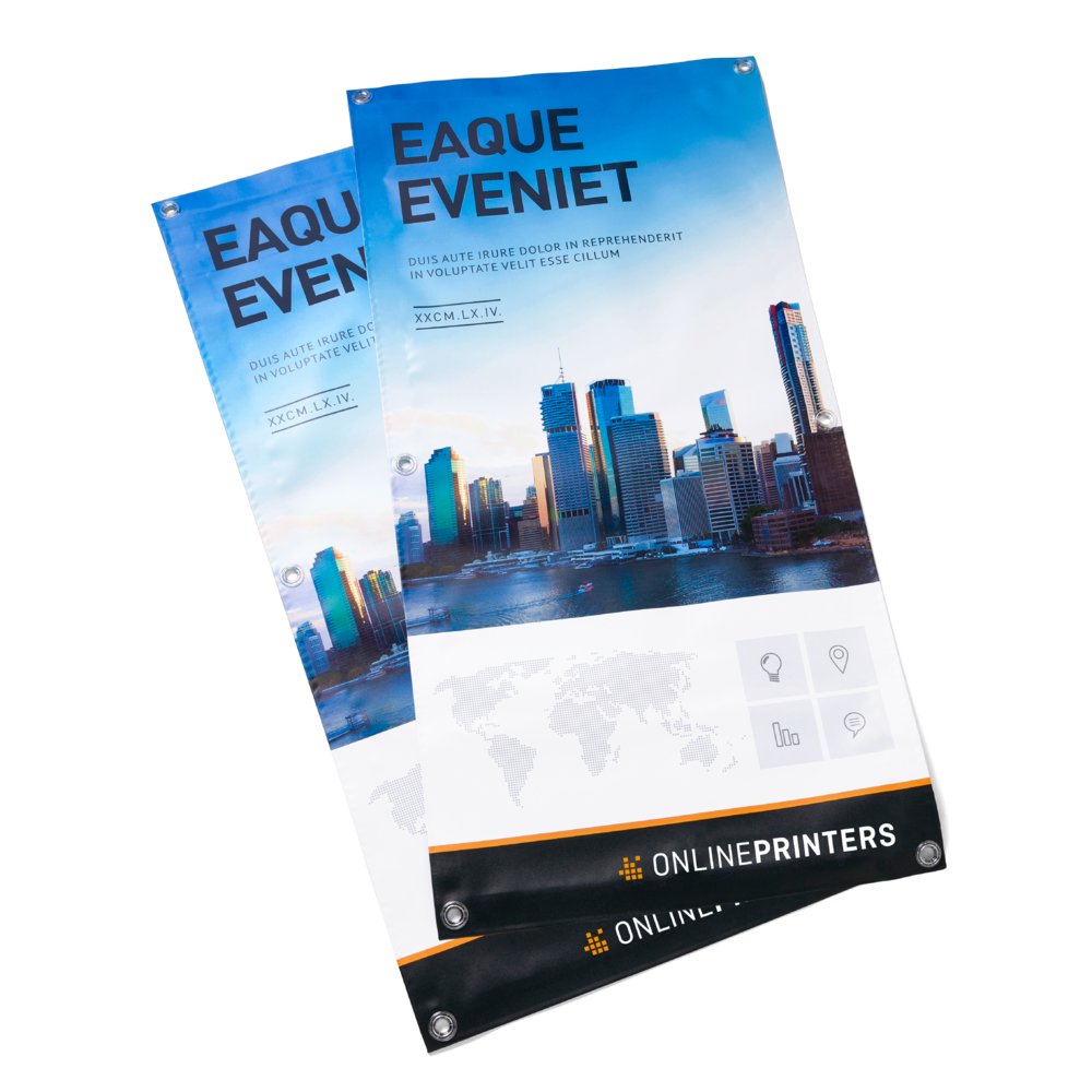 PVC-Plane 300x100cm drucken | Onlineprinters