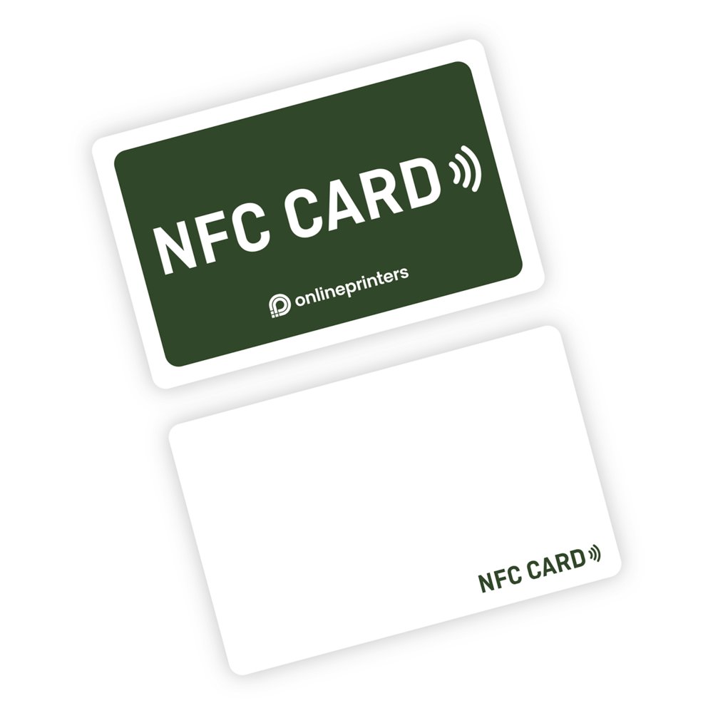 NFC-Visitenkarten, 8,6 x 5,4 cm, 4/4-farbig, 8,6 x 5,4 cm bei Onlineprinters