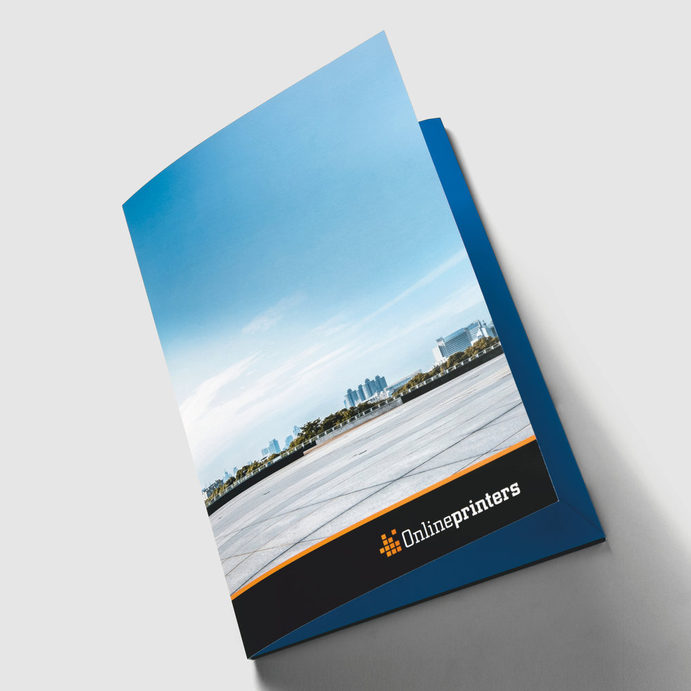 Mappen mit Laschen einseitig A4 drucken