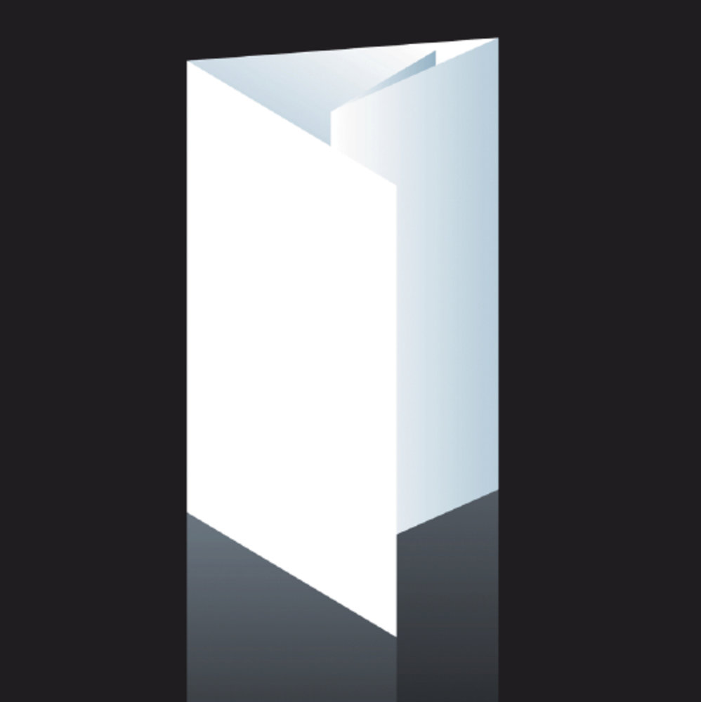 Falzflyer Hochformat DL drucken | Onlineprinters